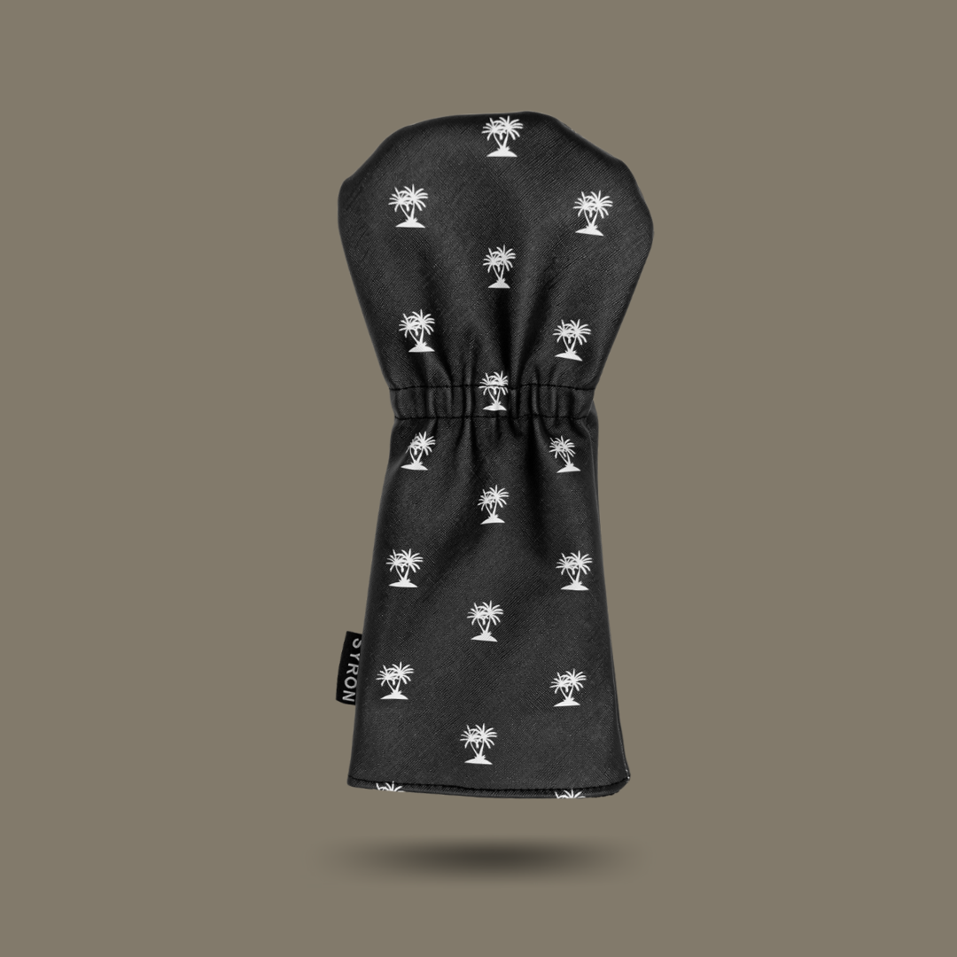 Black Palm Tree Head Cover (Driver) – Syron Golf