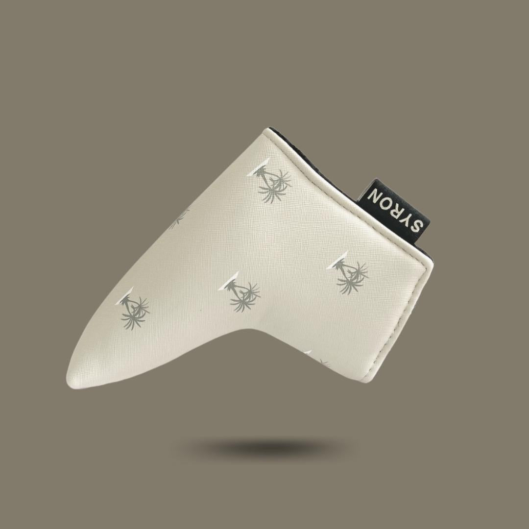 Beige Palm Tree Putter Cover (Blade) – Syron Golf